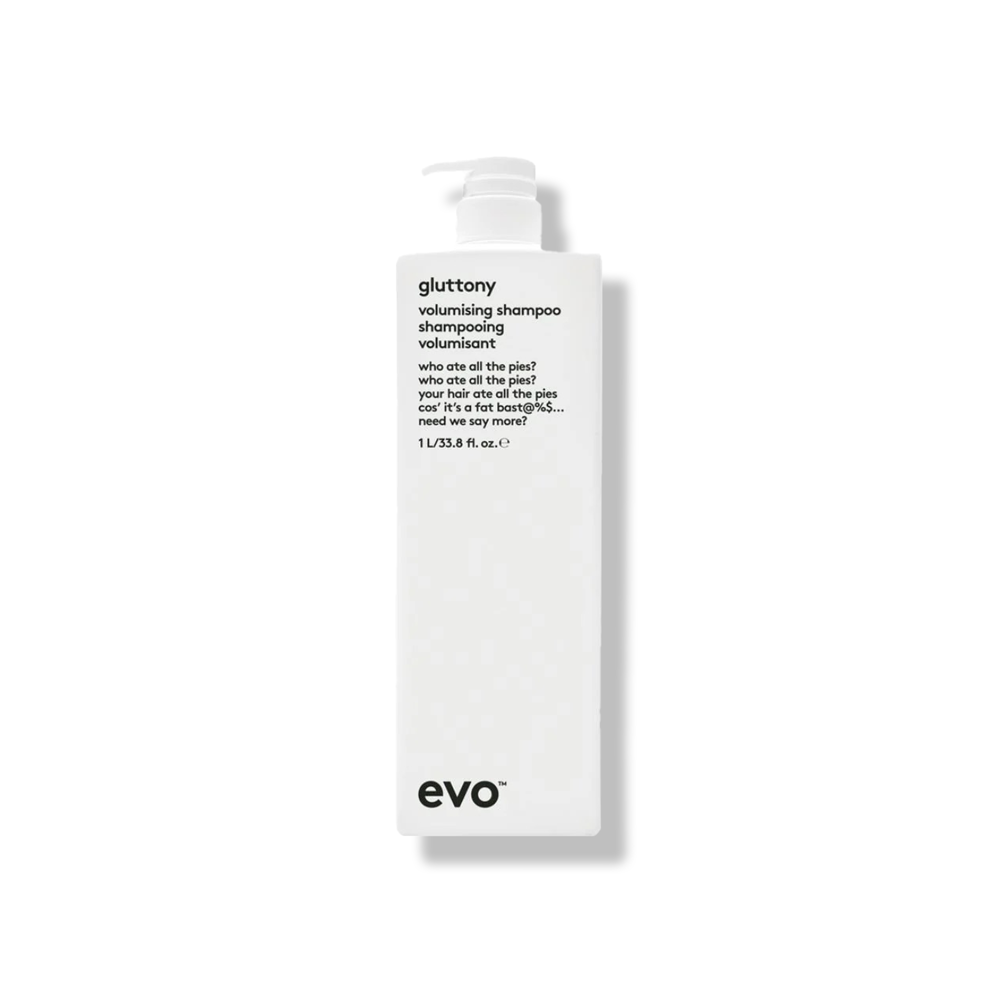 Evo | Gluttony Volumising Shampoo Litre – Brush Salon